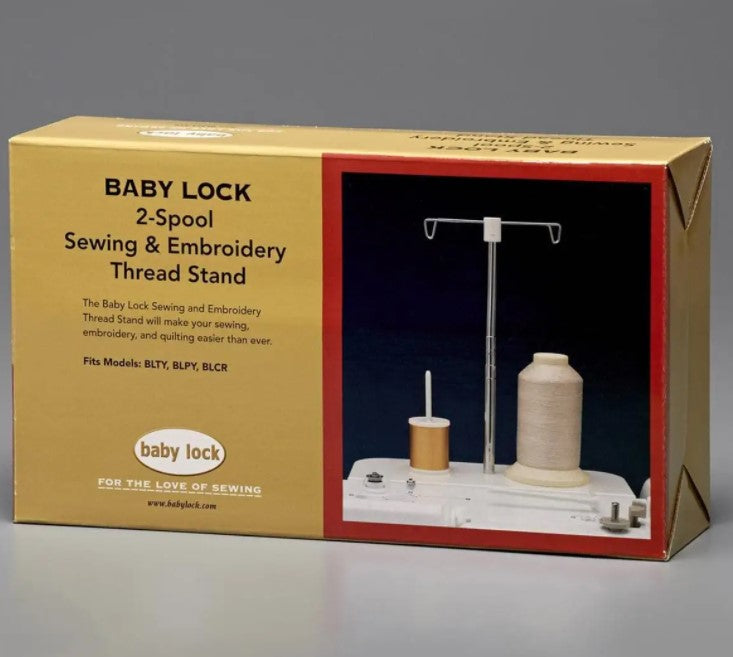 Baby Lock 2 Spool Embroidery Thread Stand - BLMA-STS – Aurora Sewing Center