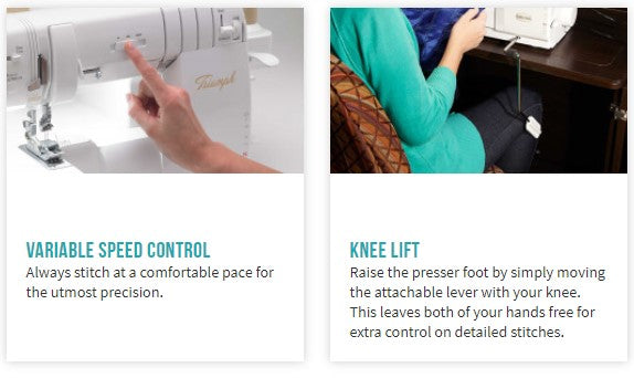 Baby Lock Triumph serger – Aurora Sewing Center