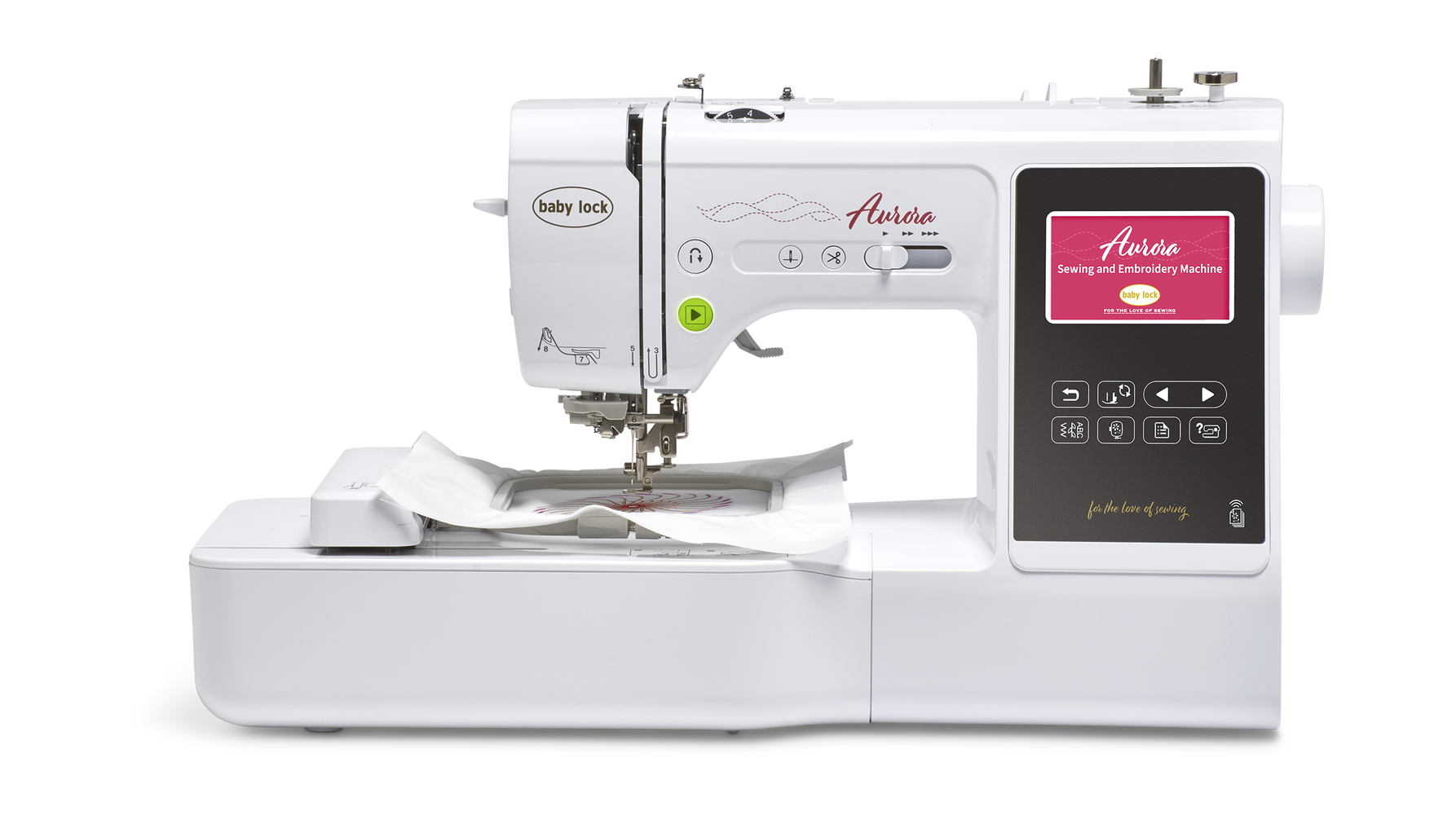 Baby Lock Aurora sewing & embroidery machine – Aurora Sewing Center