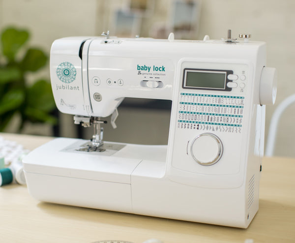 Baby Lock Jubilant sewing machine – Aurora Sewing Center