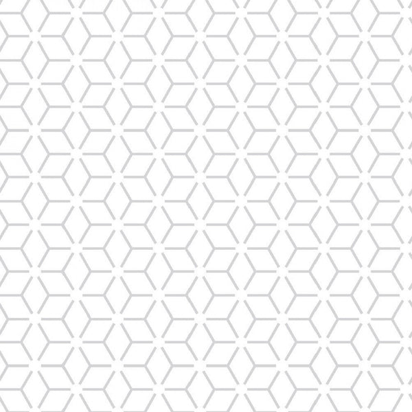 Kimberbell - Connected Stars White on White – Aurora Sewing Center