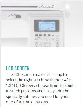 Baby Lock Presto II sewing machine – Aurora Sewing Center