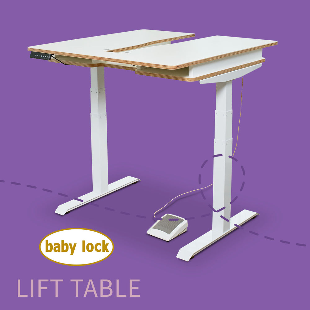 Baby Lock Regalia ST with Lift or Standard Table – Aurora Sewing Center