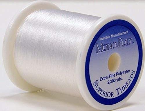 Mono Poly CLEAR Thread – Aurora Sewing Center