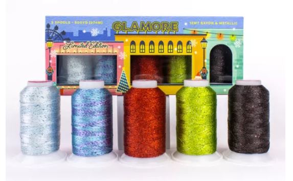 Wonderfil "Snowman" Metallic Thread Pack – Aurora Sewing Center