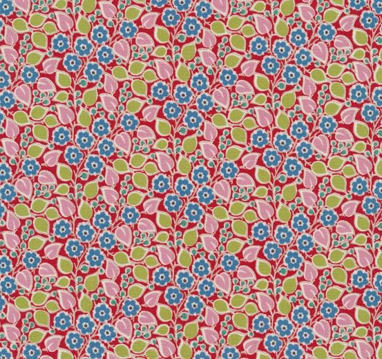 Tilda - Pie in the Sky Topsy Turvy Red – Aurora Sewing Center