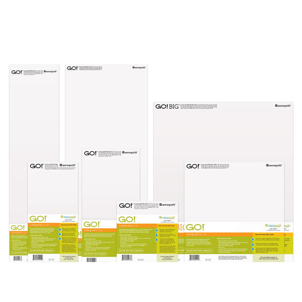 AccuQuilt GO! Cutting Mats – Aurora Sewing Center