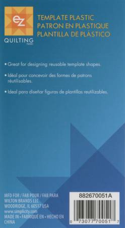 Template Plastic – Aurora Sewing Center