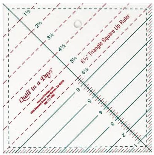 Triangle Square Up Ruler – Aurora Sewing Center